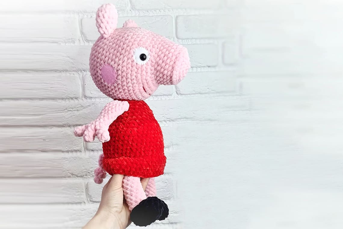 Crochet Peppa Pig PDF Amigurumi Free Pattern - 500+ PDF Passo a Passo ...