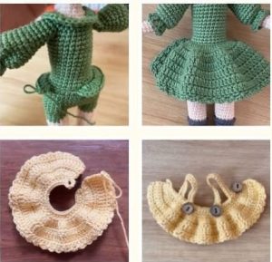 Farm Girl Emma Crochet Doll PDF Amigurumi Free Pattern - 500+ PDF Passo ...