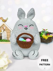 PDF Crochet Easter Bunny Amigurumi Free Pattern - 500+ PDF Passo a ...