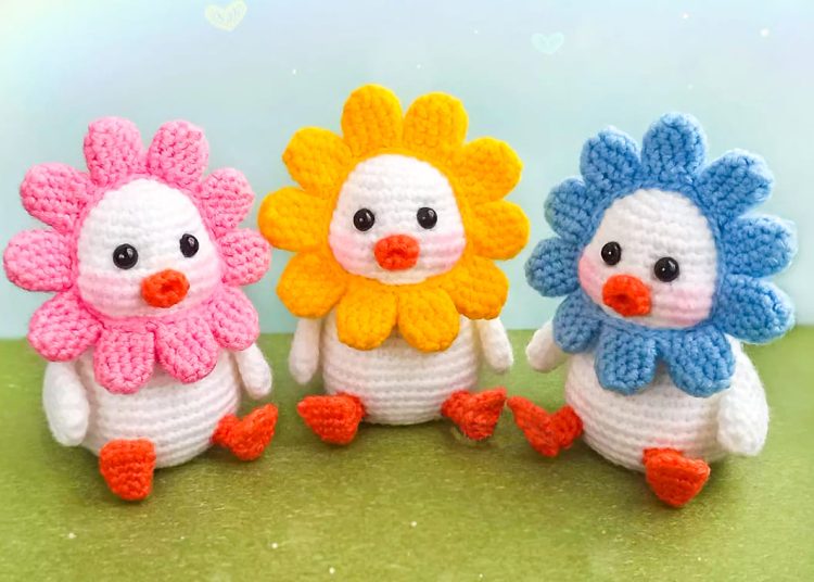 Crochet Duck Amigurumi FREE PDF Patterns