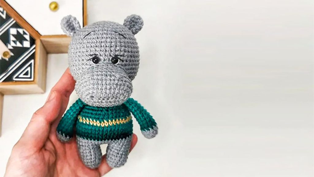 Crochet Hippo Lina PDF Amigurumi Free Pattern - 500+ PDF Passo a Passo Amigurumi Receitas