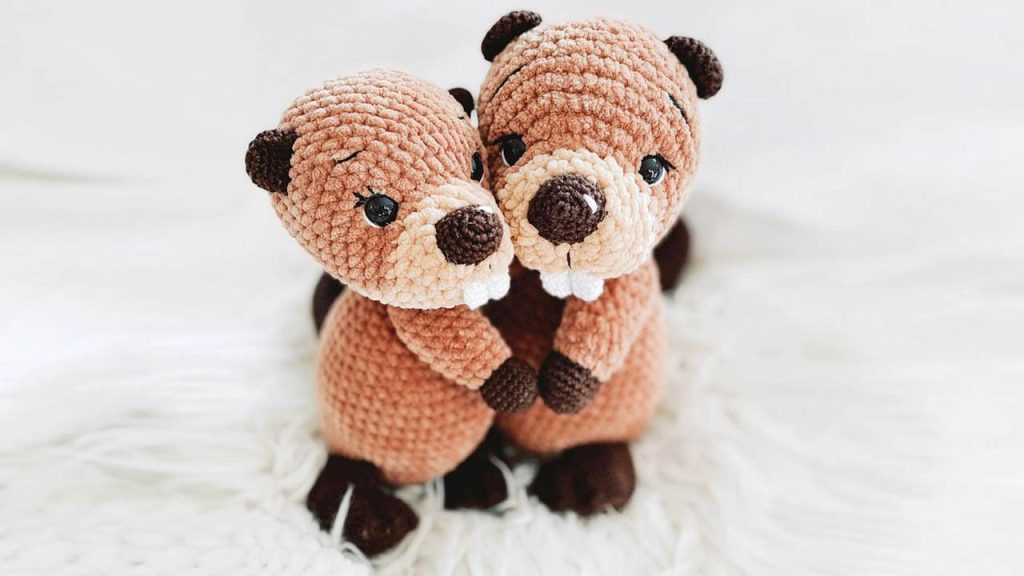 Crochet Plush Beaver PDF Free Amigurumi Pattern - 500+ PDF Passo a ...