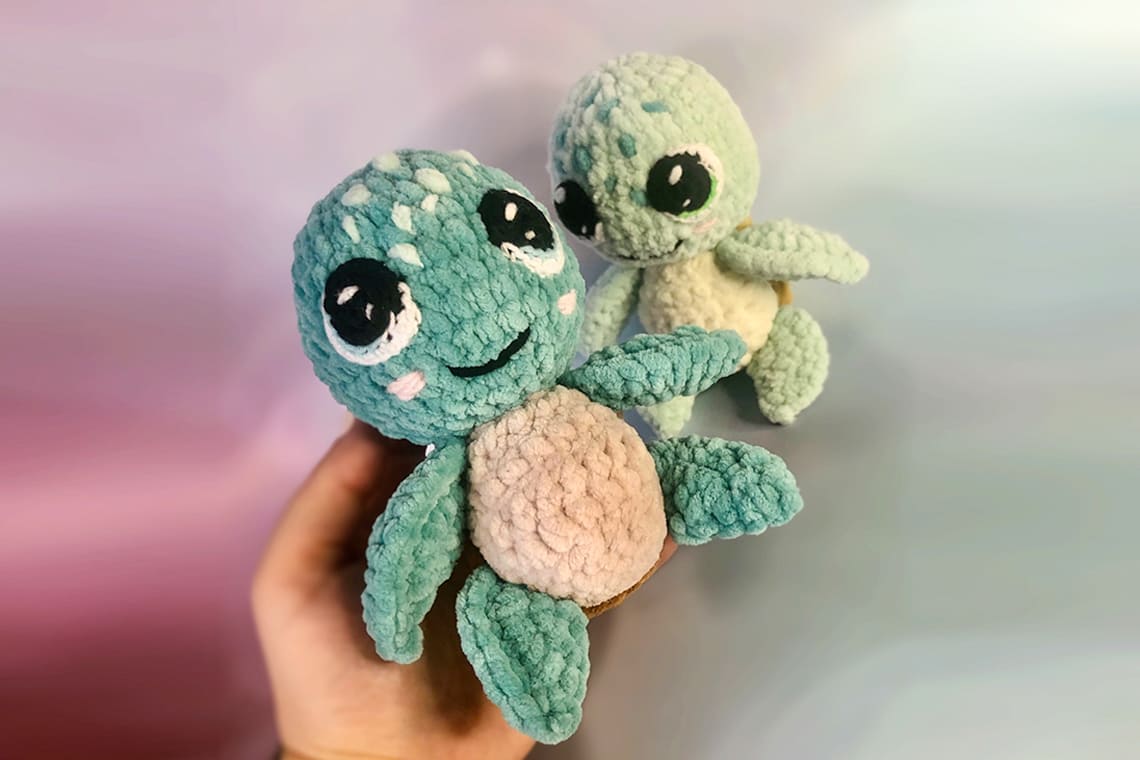 Tortuga Amigurumi Facil PDF Patrón Gratis - 500+ PDF Passo a Passo ...