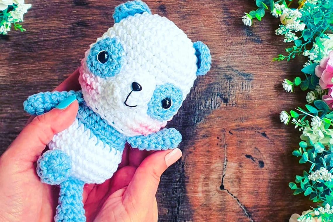 Crochet Panda Carlita Amigurumi Free PDF Pattern - 500+ PDF Passo a ...