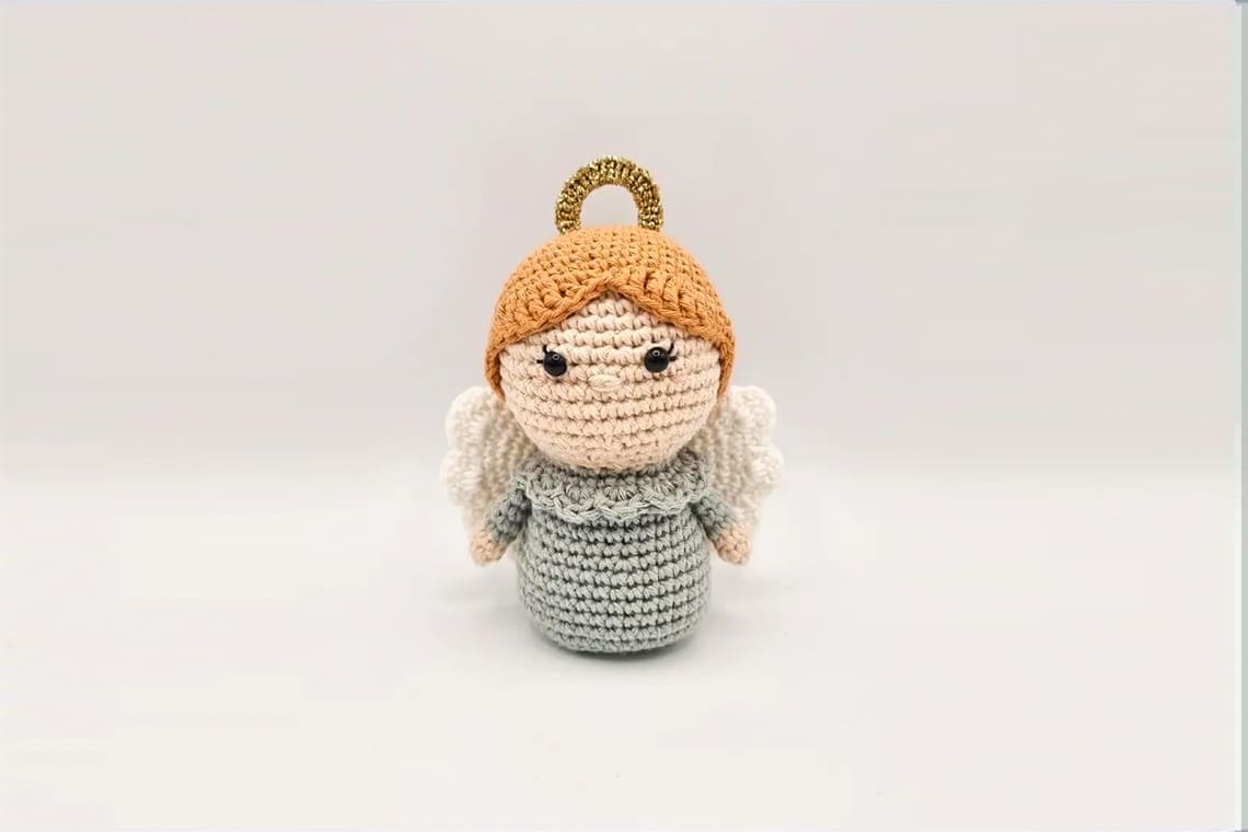 Christmas Crochet Angel Doll Amigurumi Free Pattern - 500+ PDF Passo a ...
